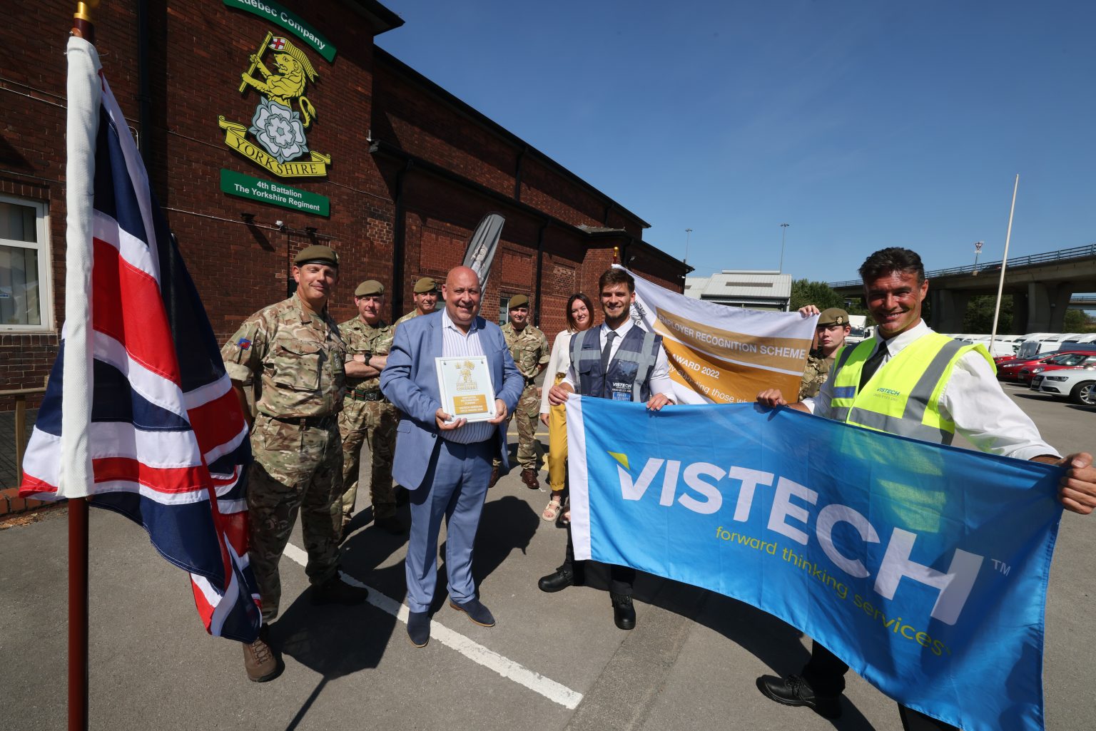 Top honour for Vistech's armed services commitment - Vistech | Security ...